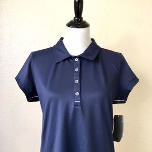 ALO Yoga | Tops | Alo Active Cool Fit Polo Shirt Sleeve Blue | Poshmark